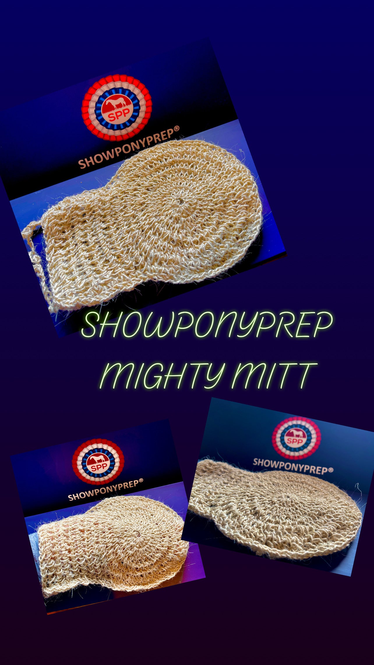 SHOWPONYPREP® Mighty Mitt – Showponyprep.com